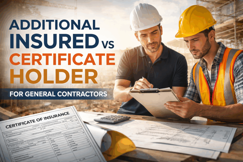 Additional Insured vs Certificate Holder: The Difference